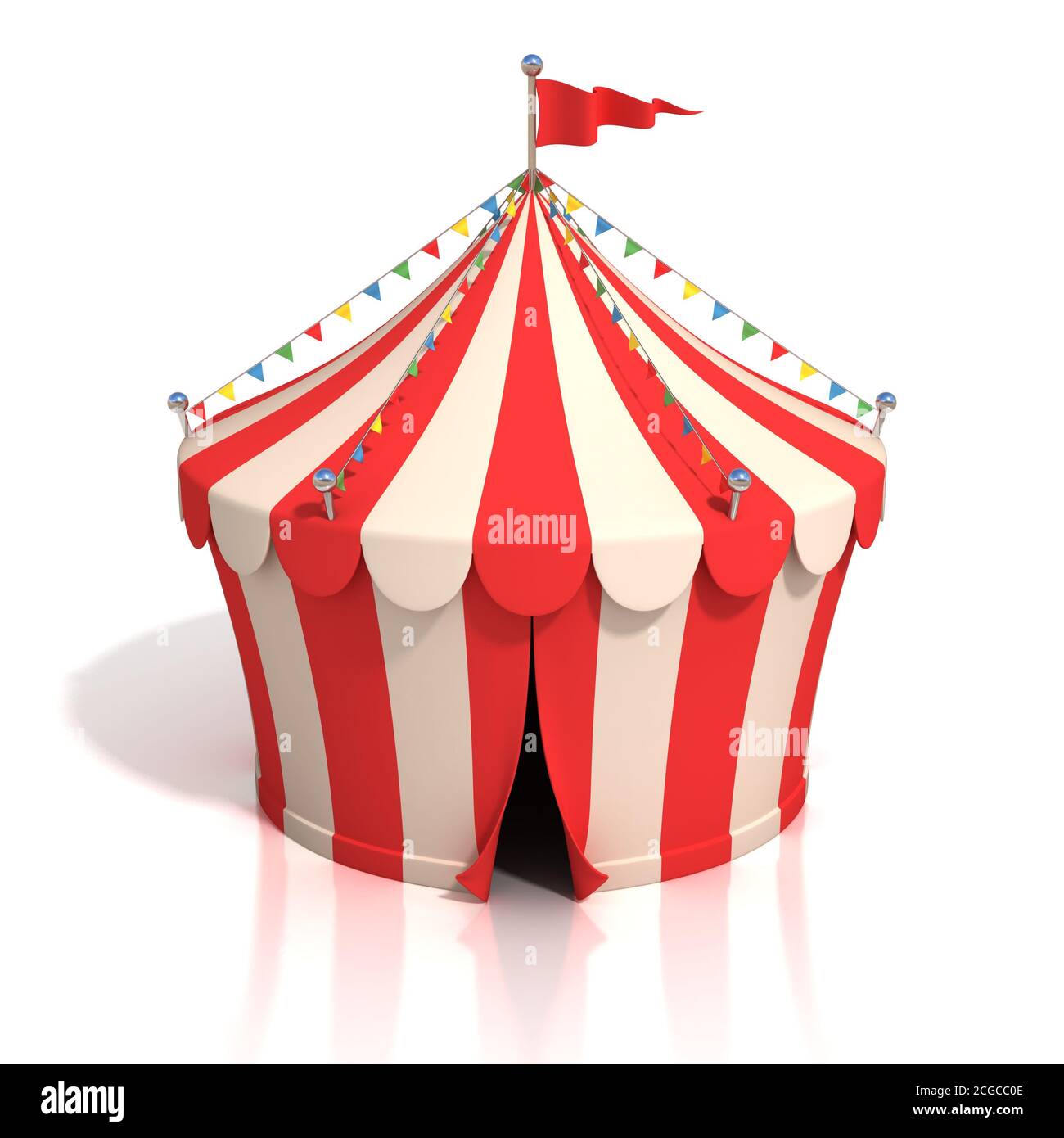 Cartoon circus tent isolated on hi-res stock photography and images - Alamy