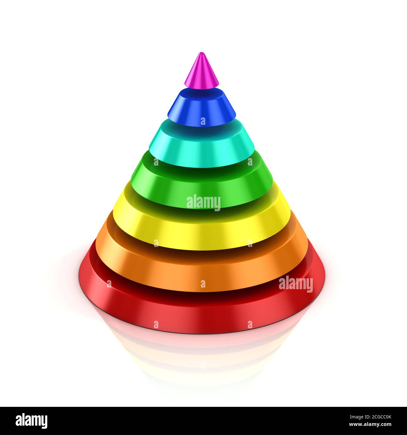 3d rendering layered red hi-res stock photography and images - Alamy