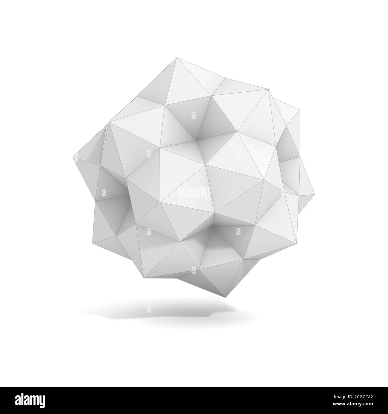 abstract geometric 3d object, more polyhedron variations in this set ...