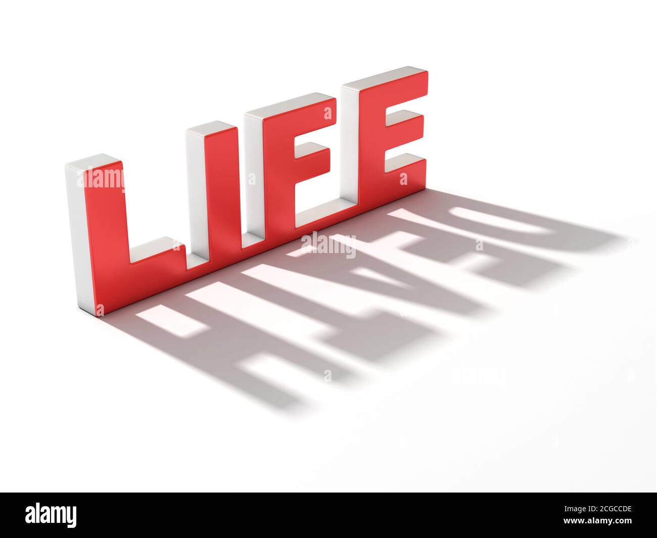 life or death 3d concept Stock Photo - Alamy