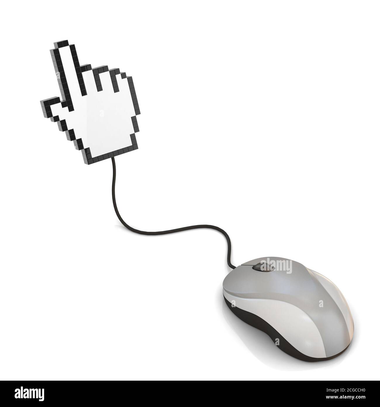Hand cursor icon Cut Out Stock Images & Pictures - Alamy