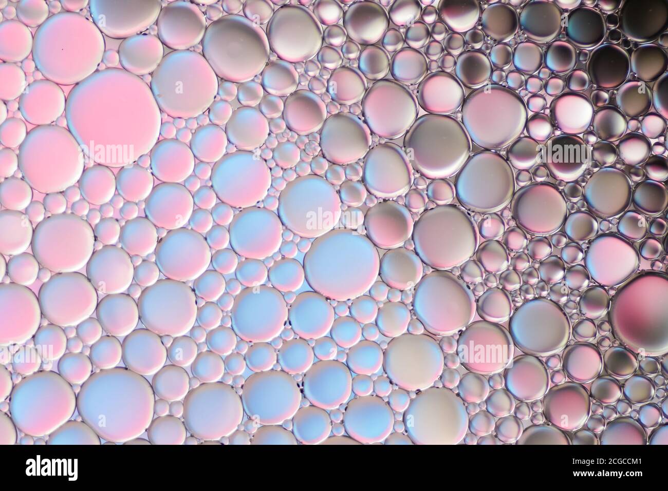 Colorful artistic of oil drop floating on the water Stock Photo - Alamy