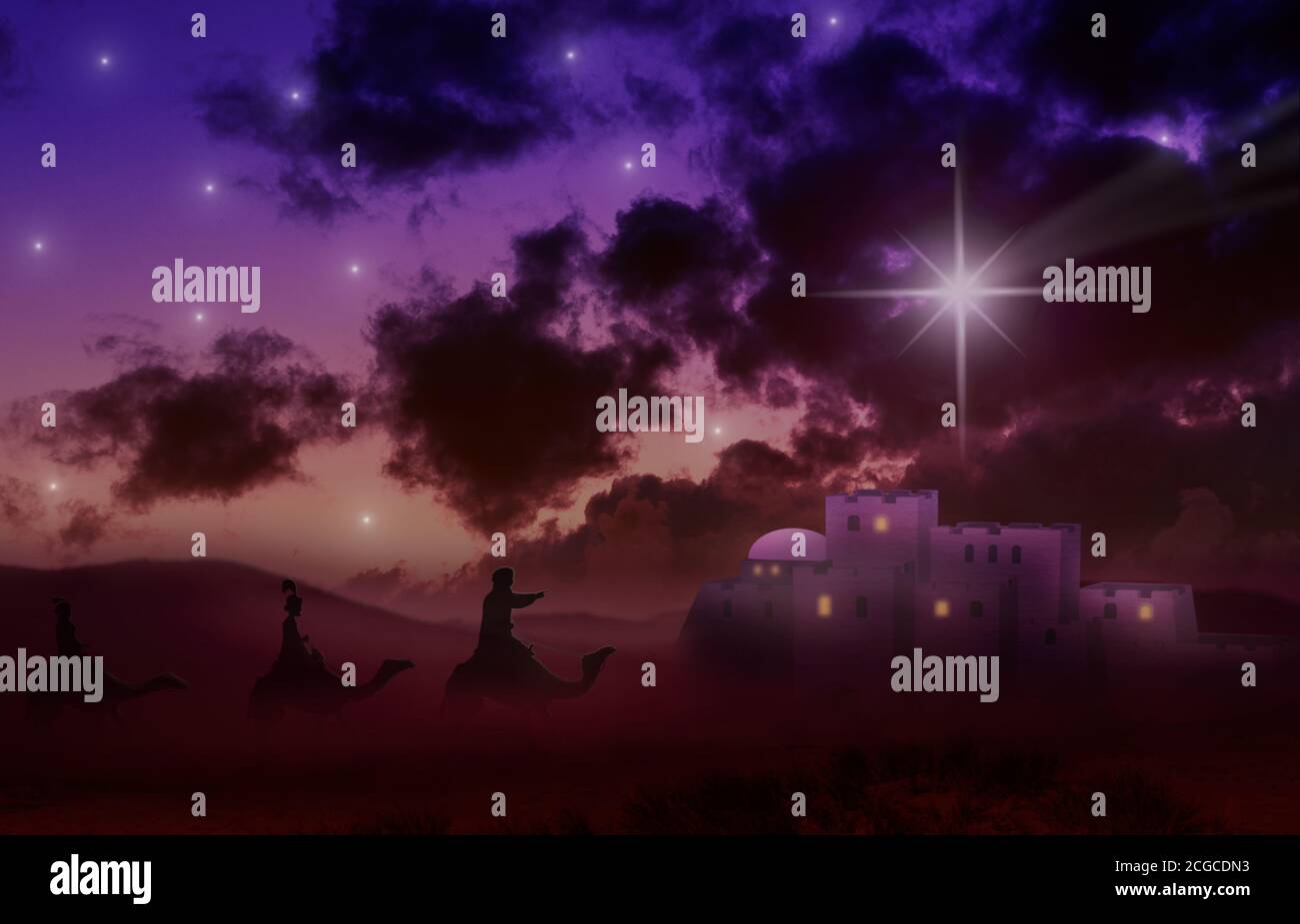 Star of bethlehem religious symbol hi-res stock photography and images ...