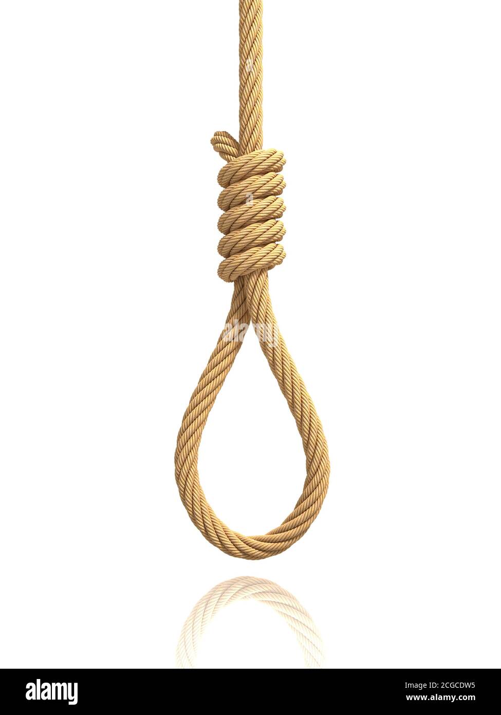 rope with hangman's noose Stock Photo - Alamy
