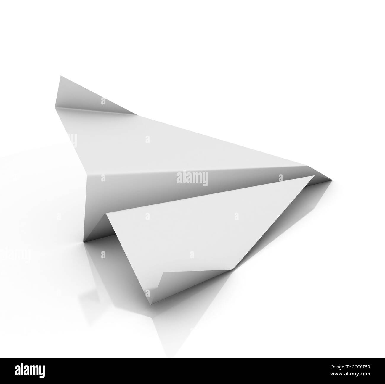 Paper craft airplane on Black and White Stock Photos & Images - Alamy