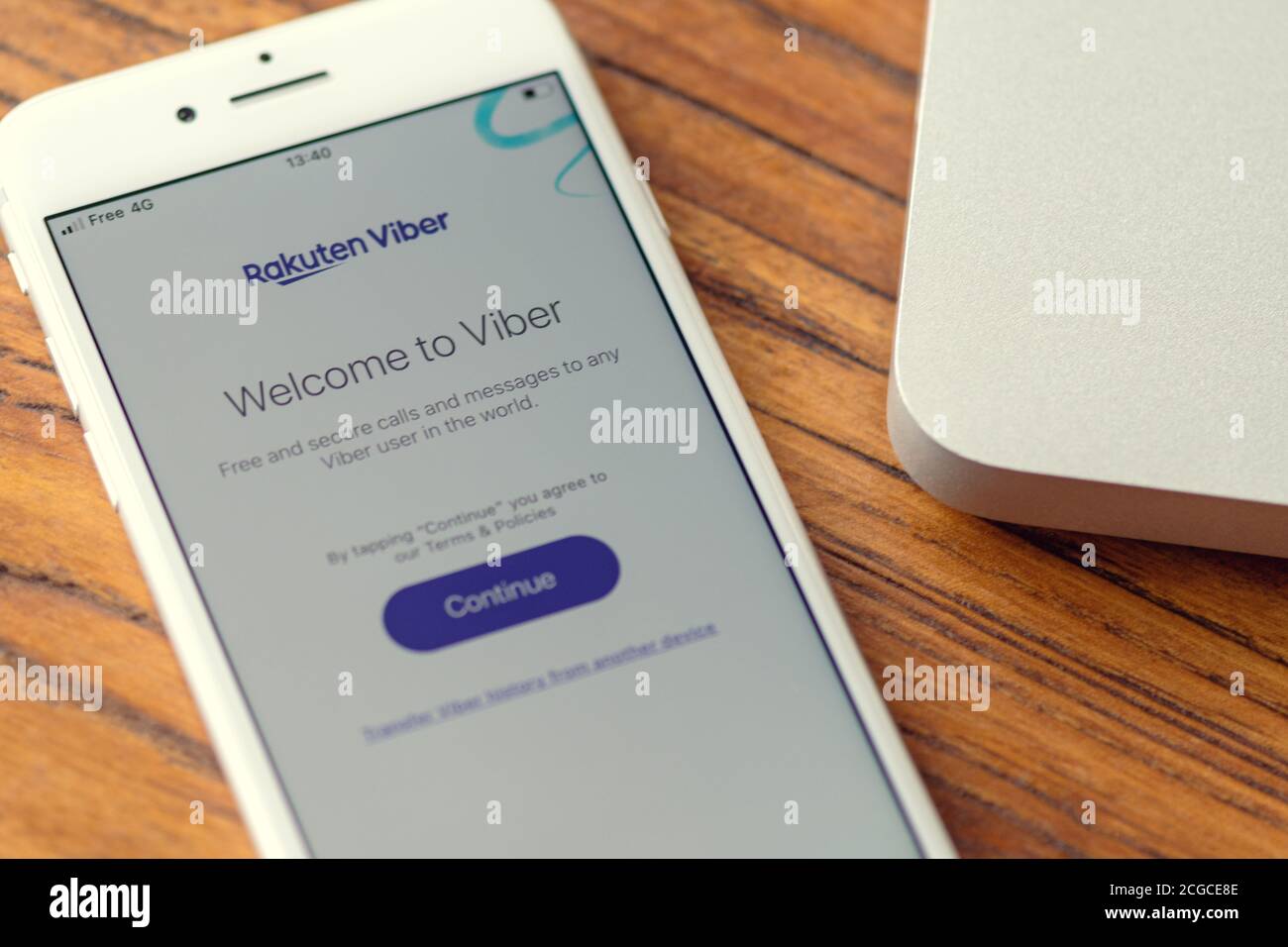 Viber logo hi-res stock photography and images - Alamy