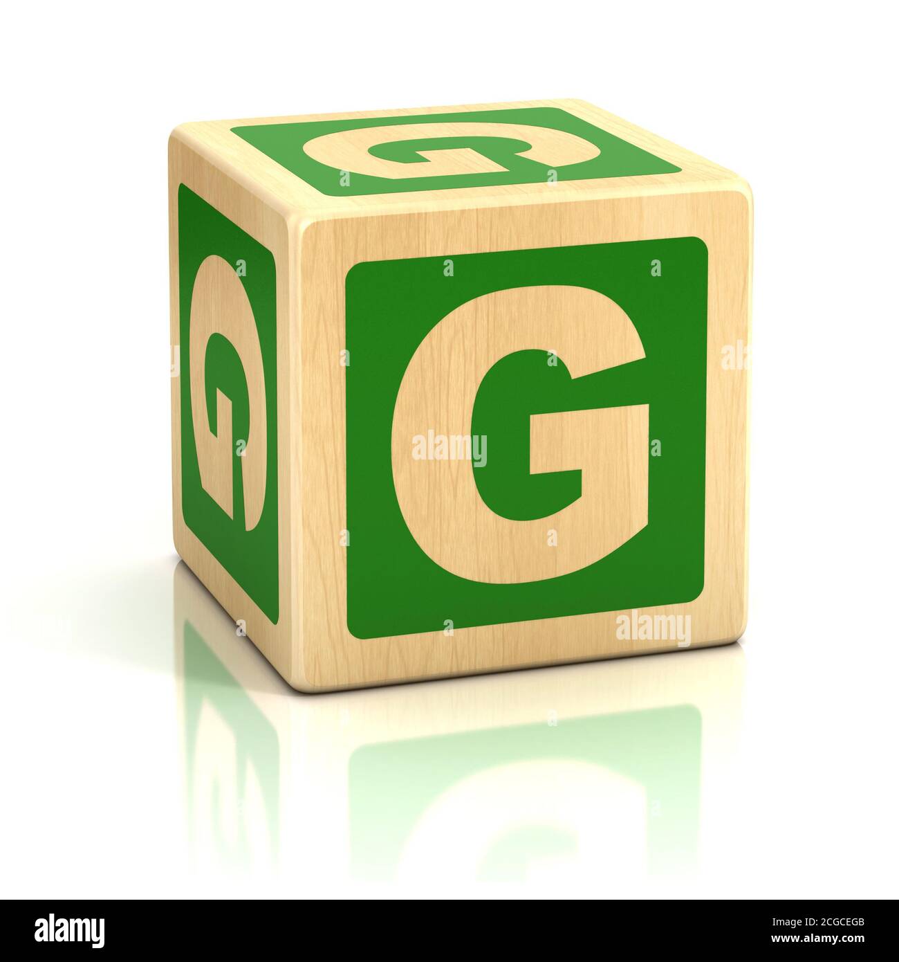 alphabet cubes 3d font letter G Stock Photo - Alamy