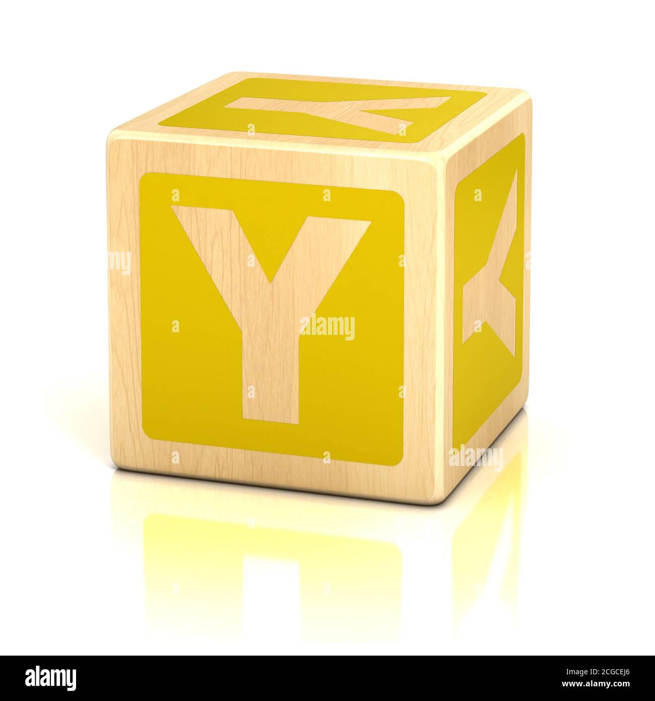 alphabet cubes 3d font letter Y Stock Photo - Alamy