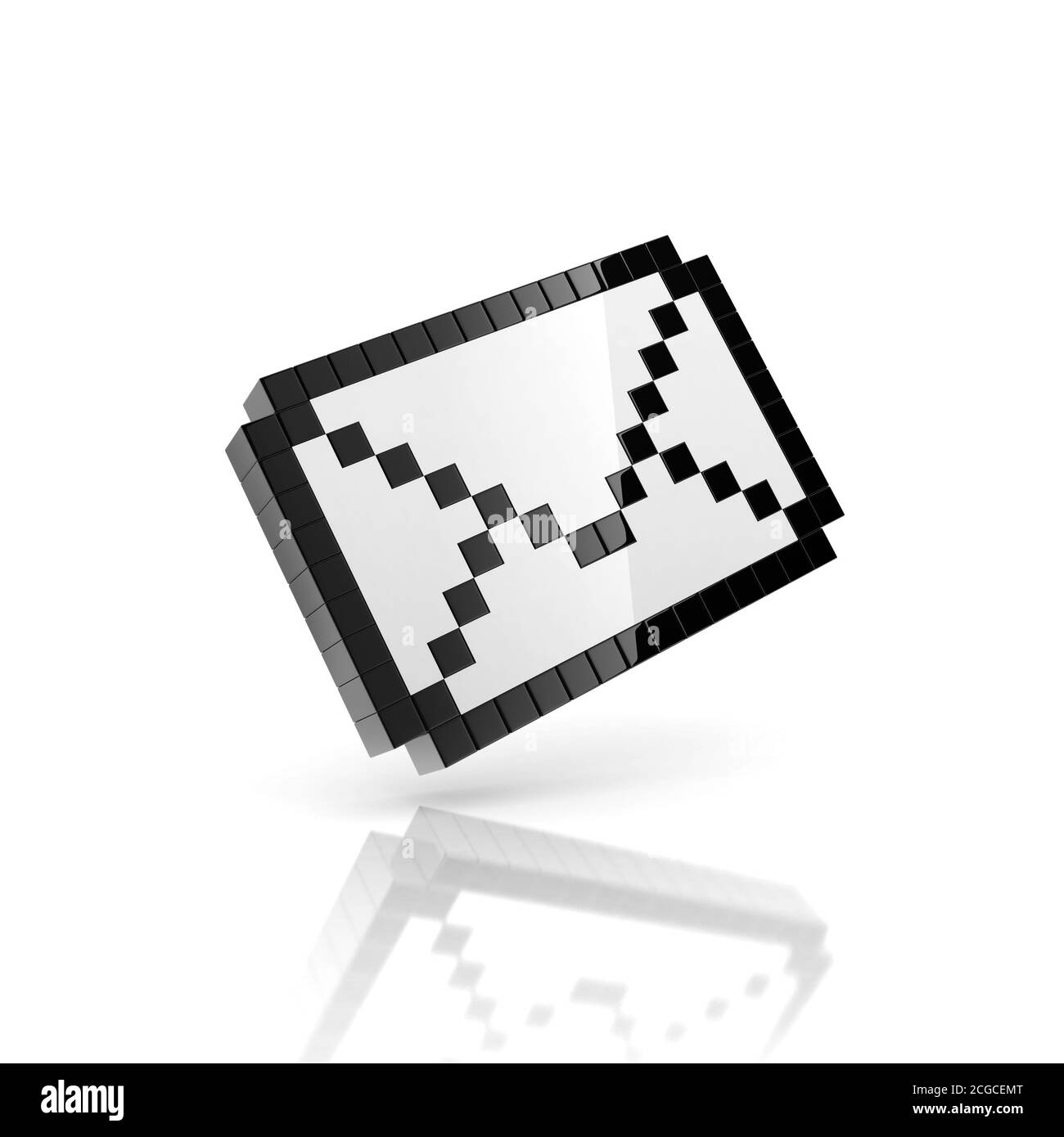 3d envelope letter new Cut Out Stock Images & Pictures - Alamy