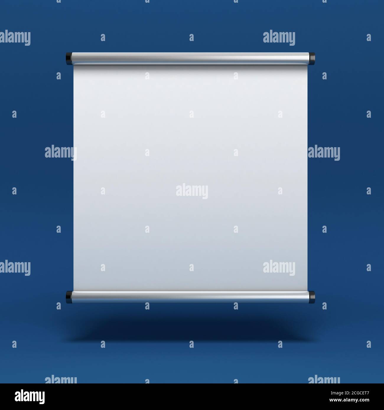 blank presentation board 3d rendering Stock Photo - Alamy