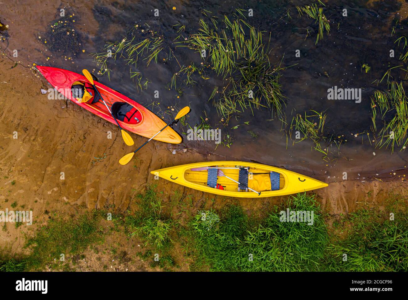 Aerial top down view multicolored hi-res stock photography and images ...