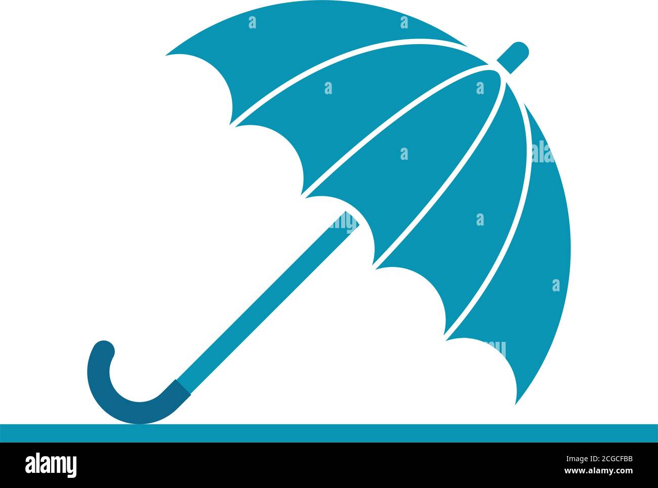umbrella logo vector template Stock Vector Image & Art - Alamy