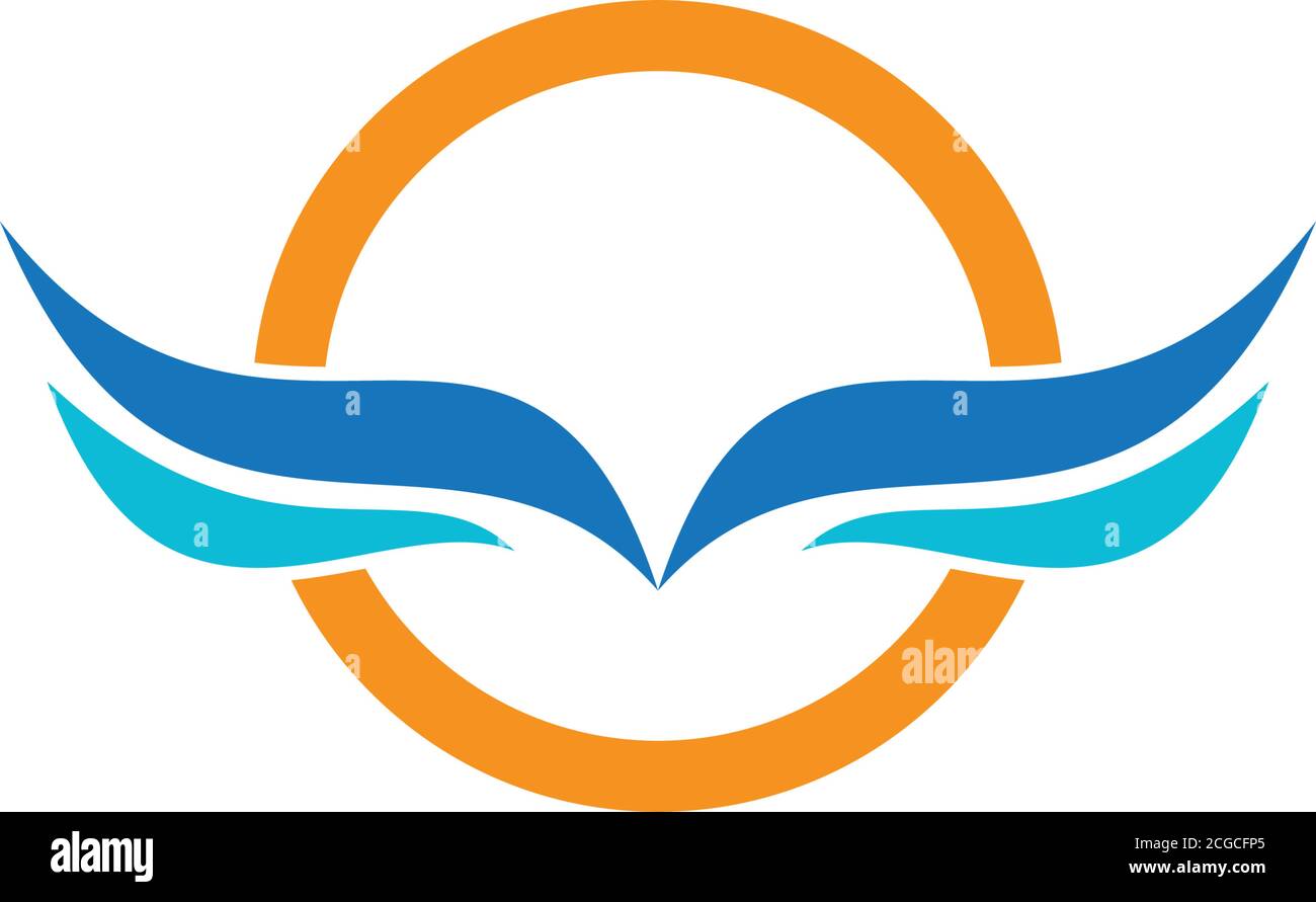 wing logo symbol professional vector designerillustration Stock Vector ...