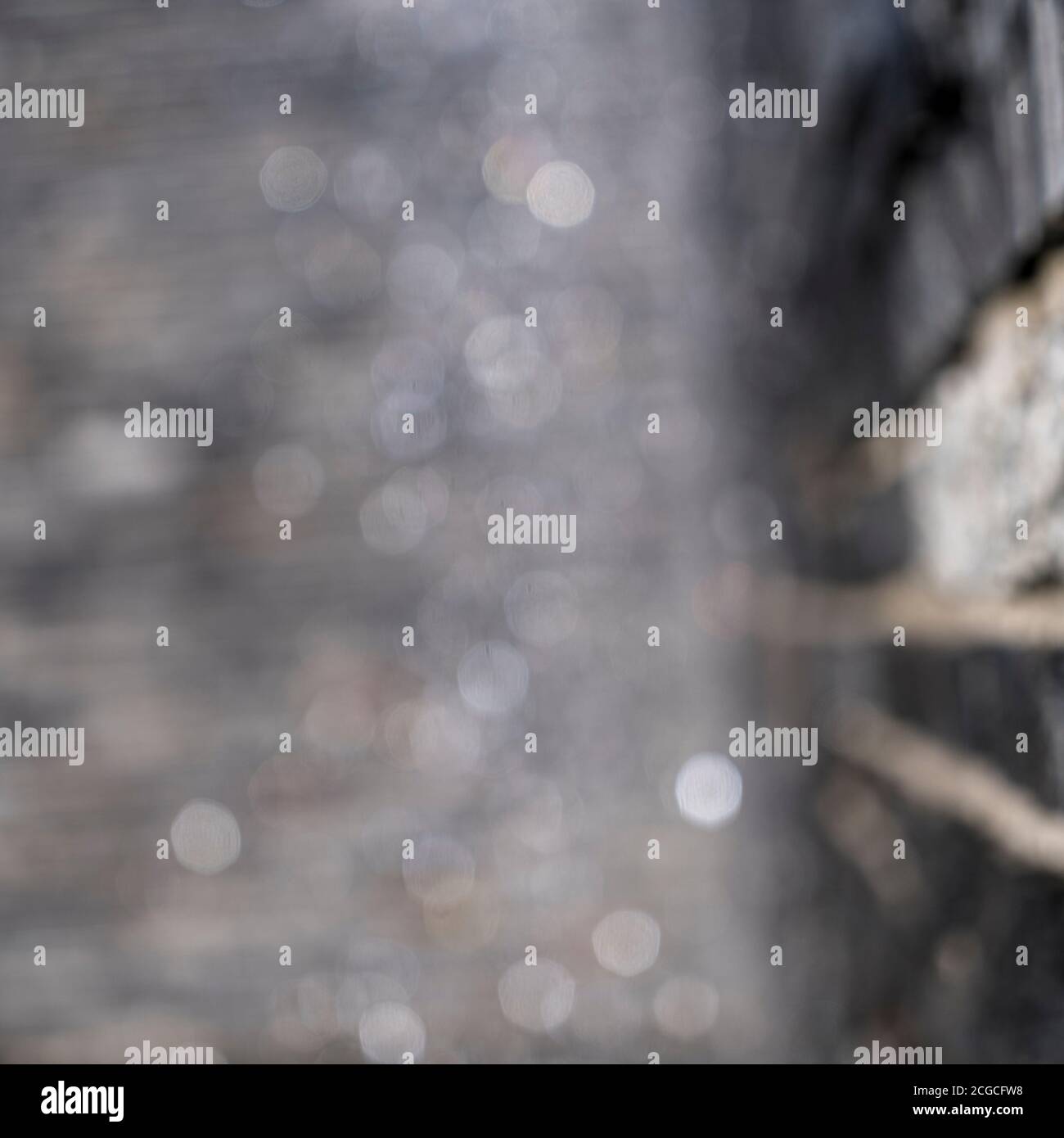 blurred falling water drops with bokeh, for backgrounds Stock Photo - Alamy