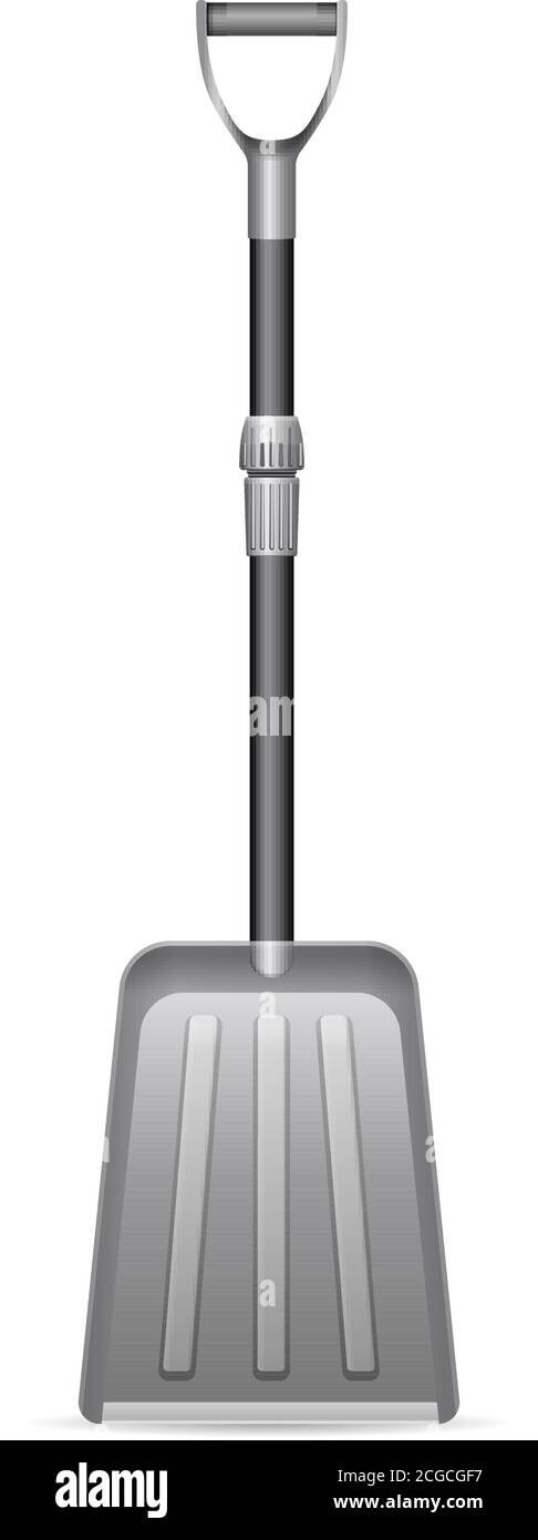 Snow shovel on a white background. Vector illustration Stock Vector ...