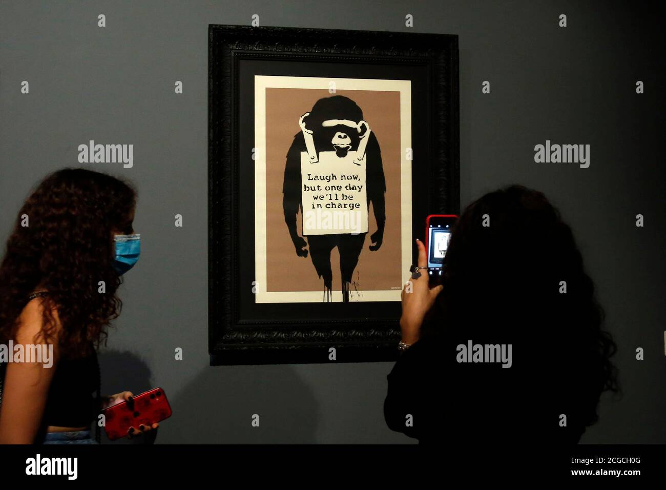 Exhibition of the artist Bansky, titled A visual Protest, at Chiostro ...