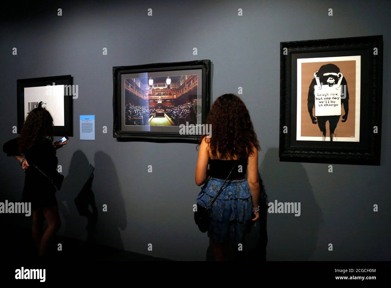 Exhibition of the artist Bansky, titled A visual Protest, at Chiostro ...