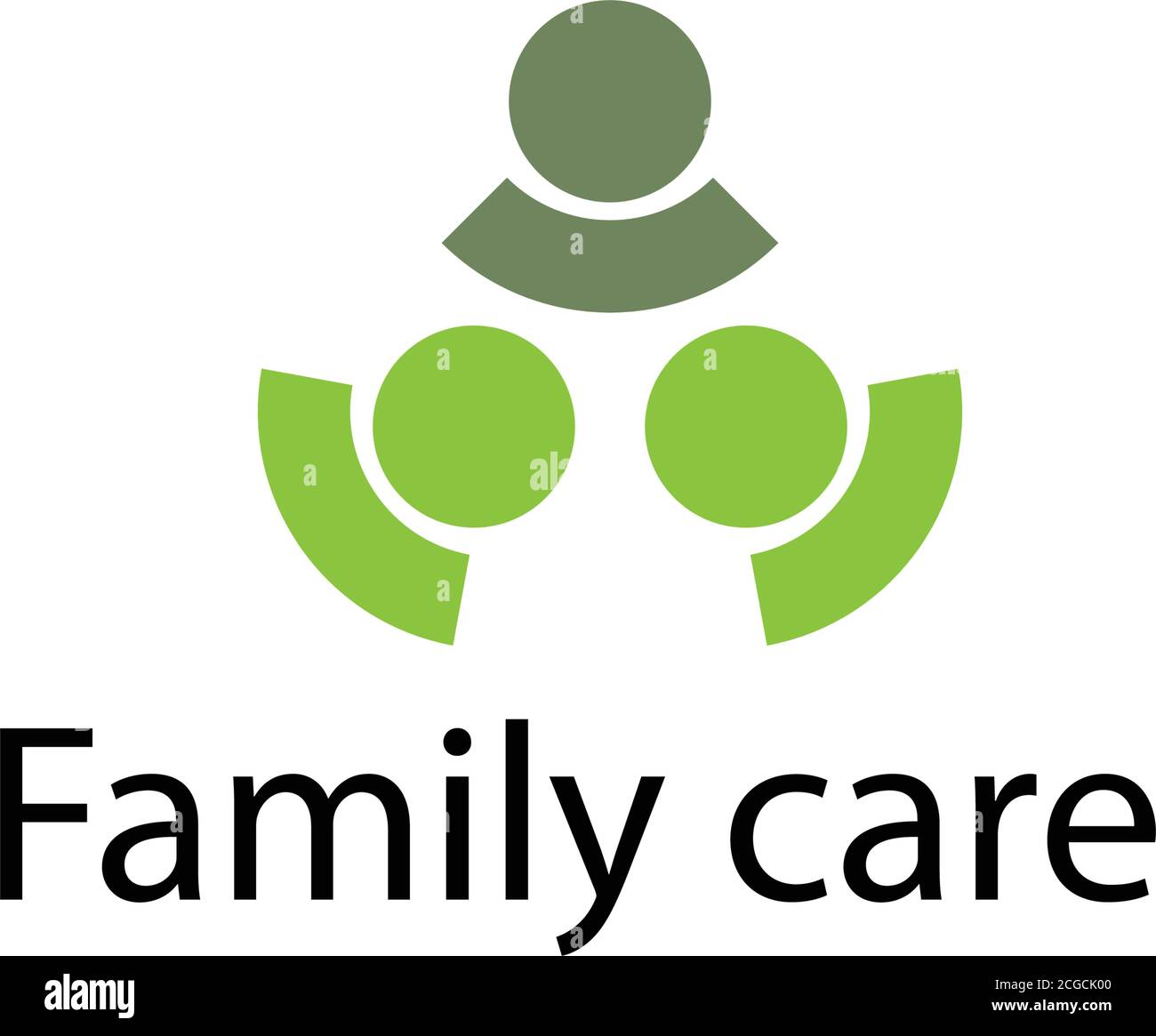 family tree symbol icon logo design template Stock Vector Image & Art ...