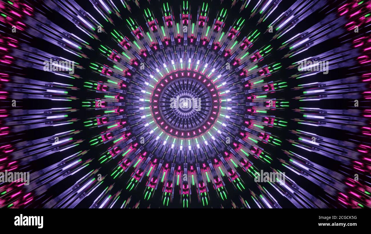 Robotic Circle of Advance Extraterrestrial Passage 4k uhd 3d ...