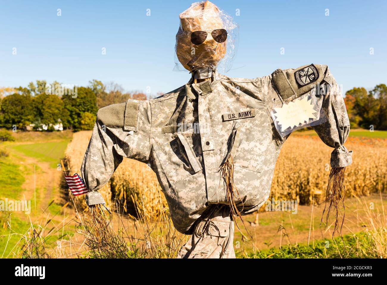 Soldier scarecrow hi-res stock photography and images - Alamy