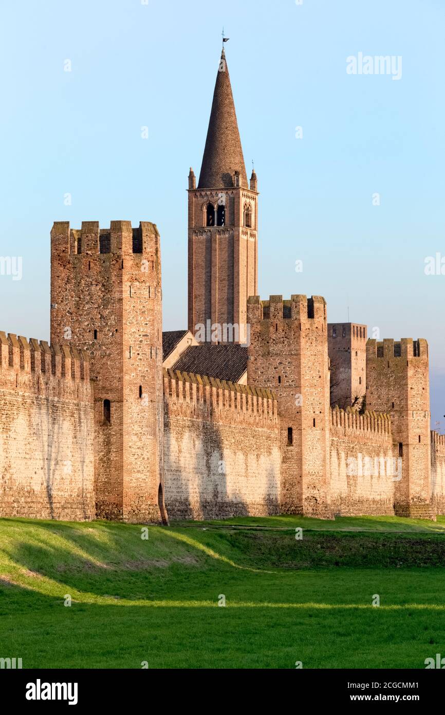 Montagnana: the walls are one of the best preserved examples of ...