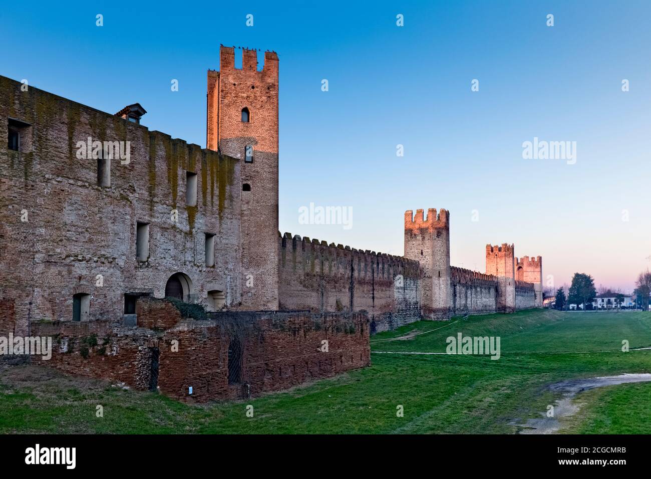 Montagnana: the walls are one of the best preserved examples of ...
