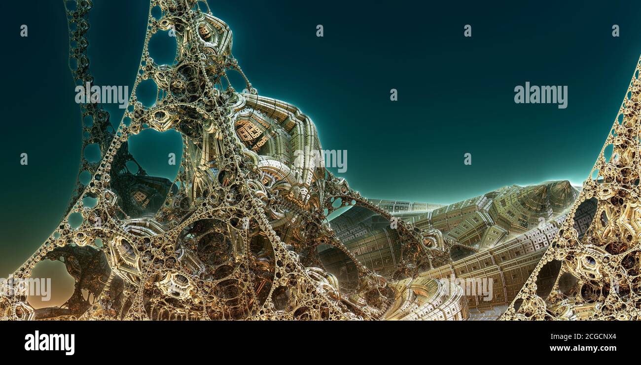 Fantastic background 3d abstract structures, fictional background Stock ...