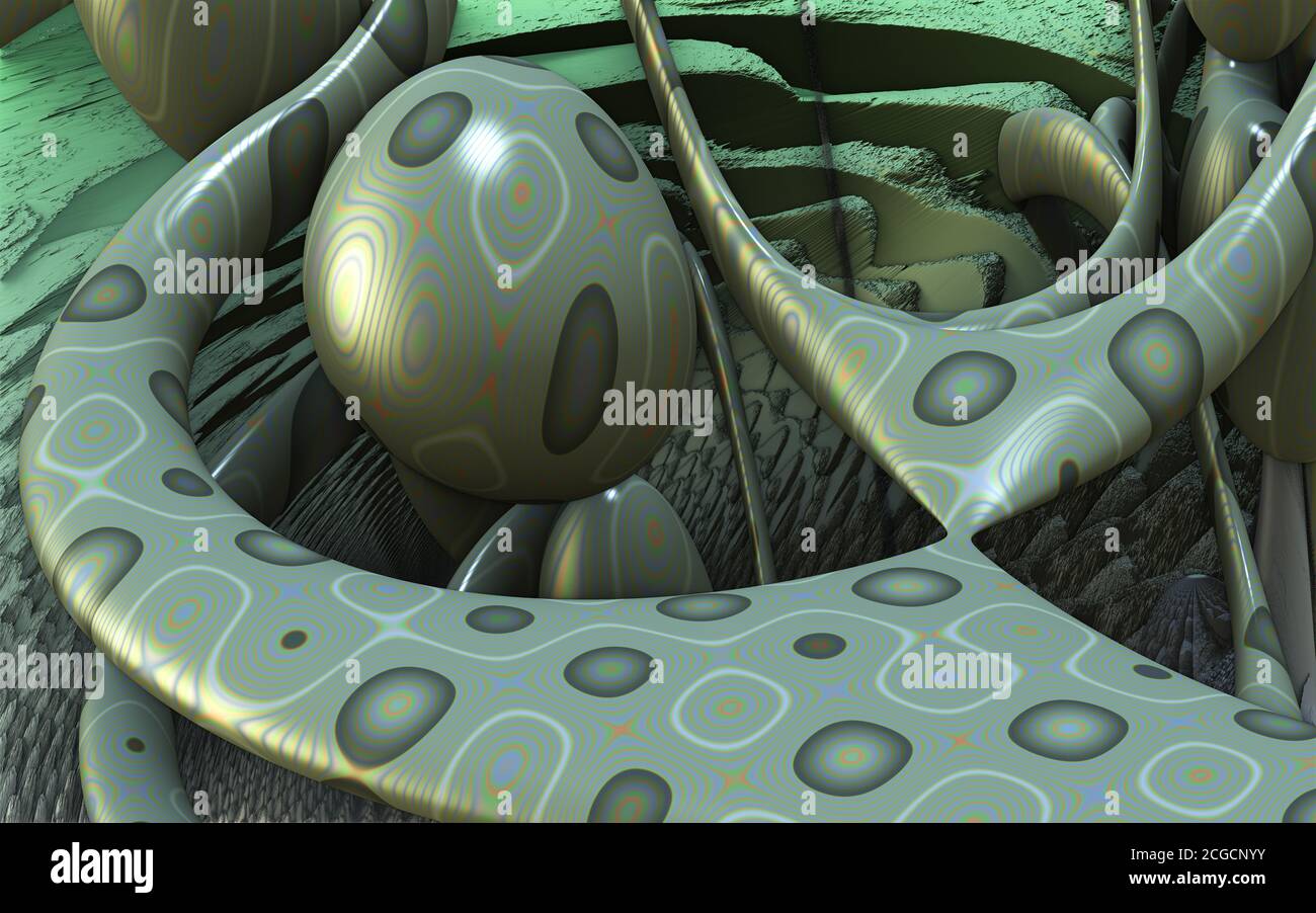 Green structures hi-res stock photography and images - Alamy