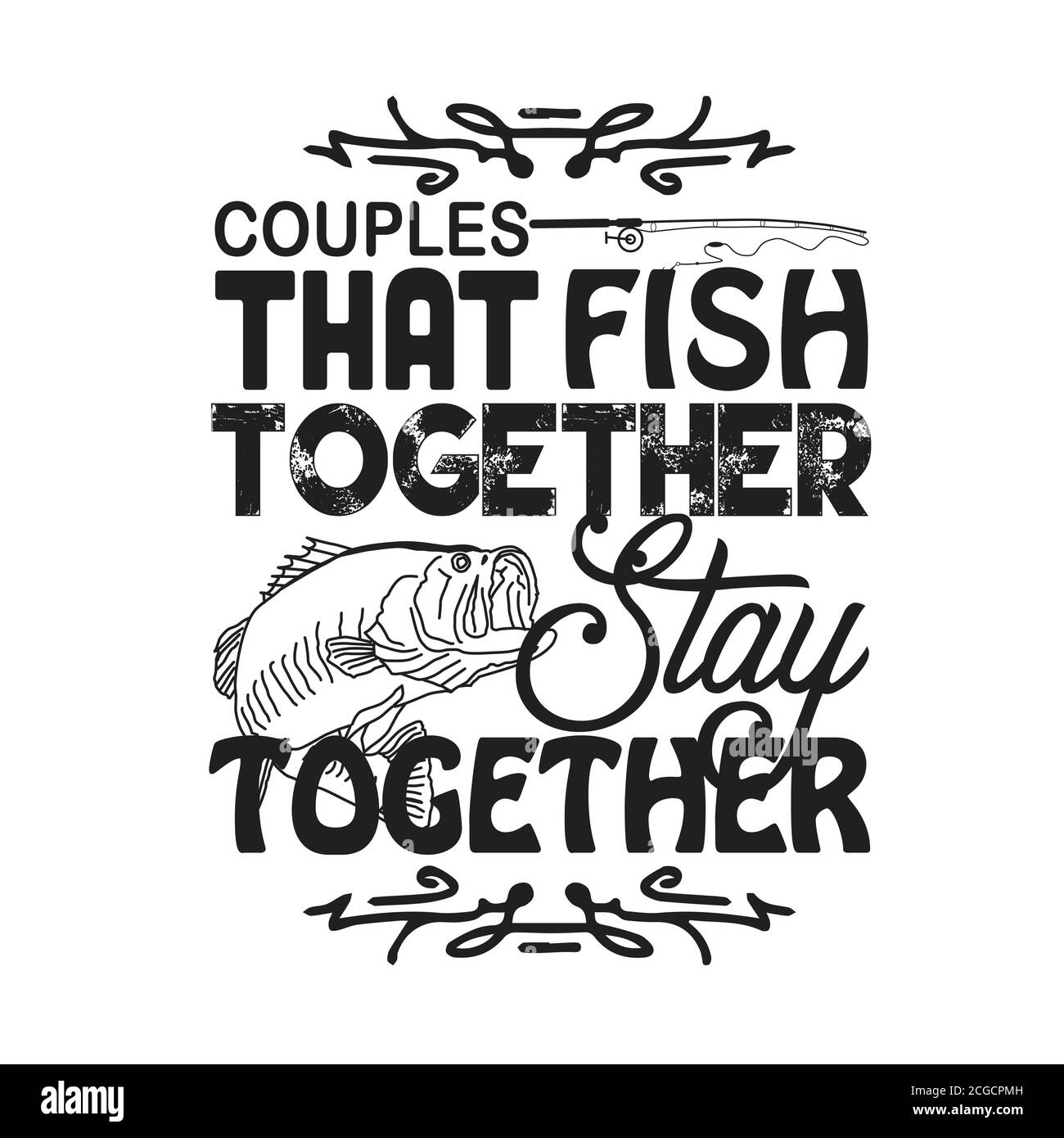 Couples fish Stock Vector Images - Alamy