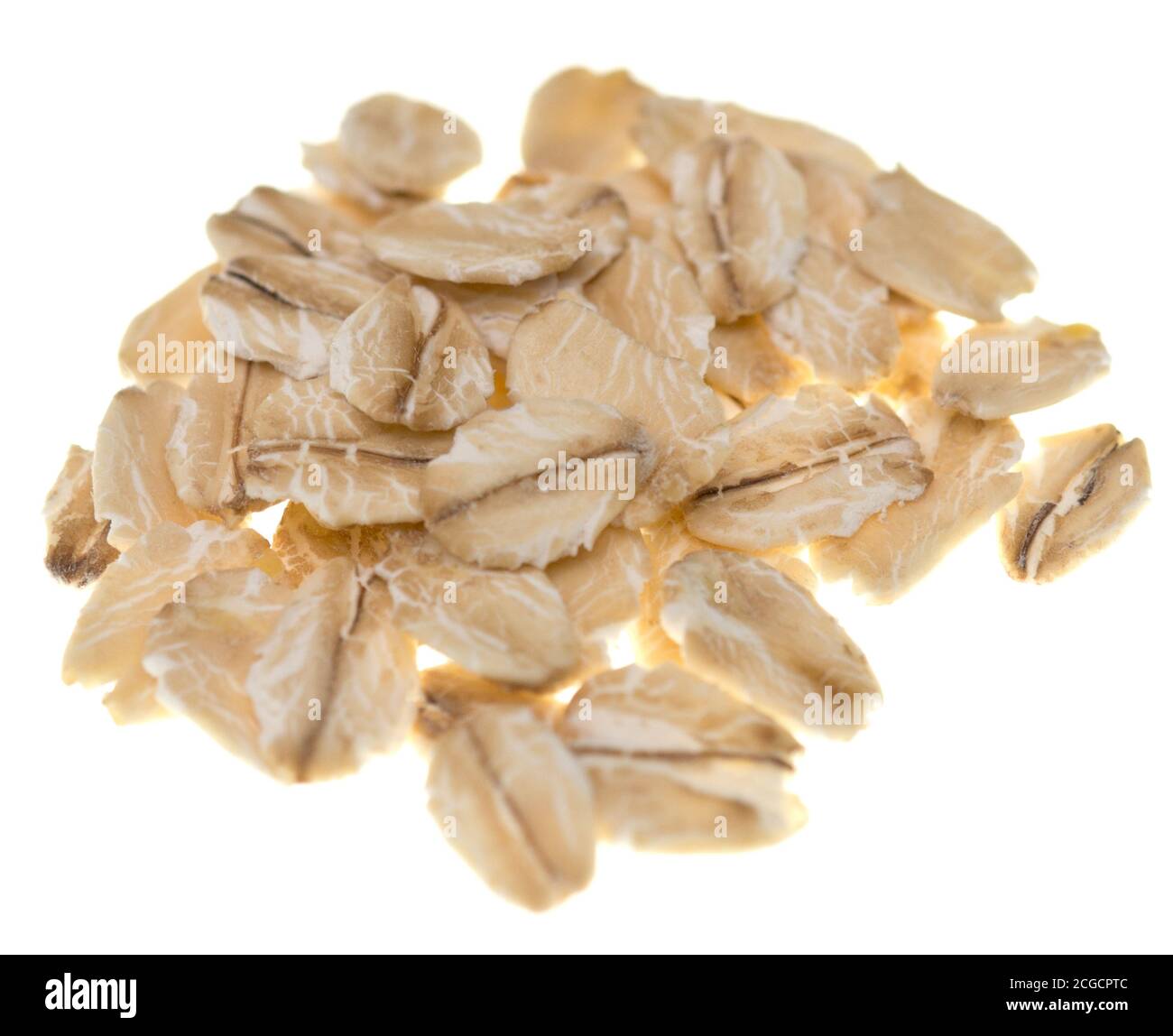 Pile oat rye flakes Cut Out Stock Images & Pictures - Alamy