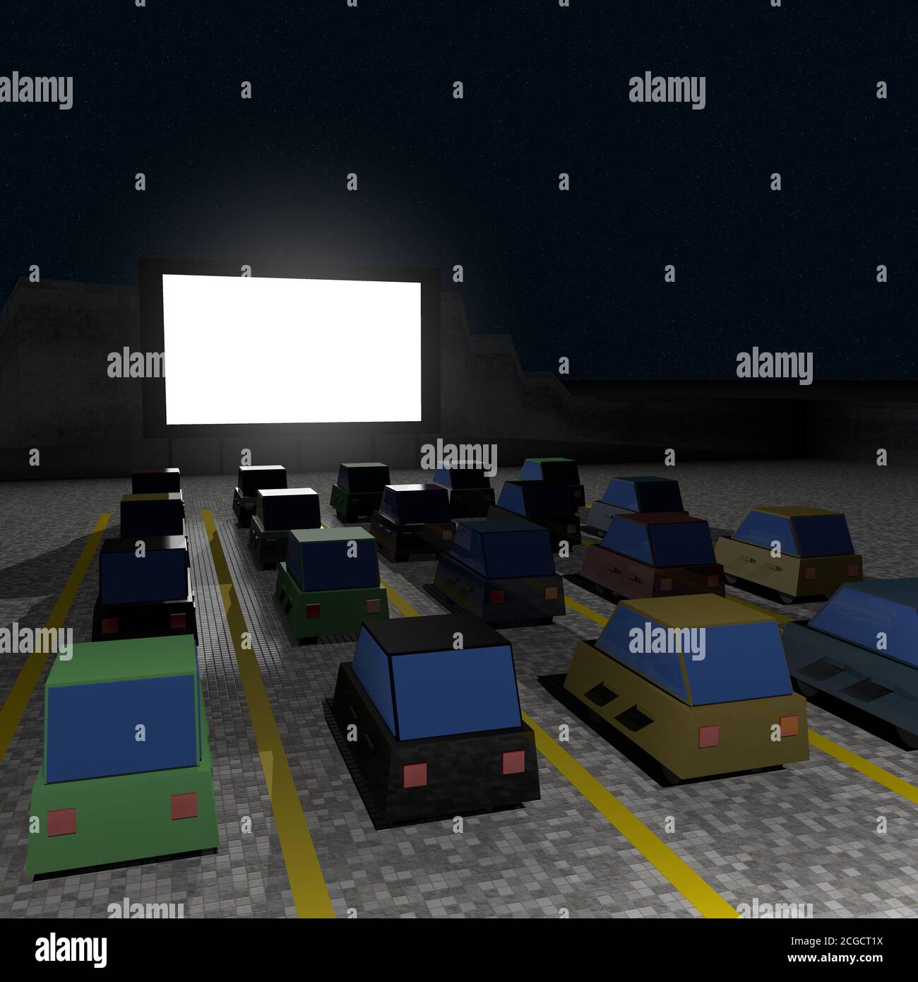 Cine park hi-res stock photography and images - Alamy