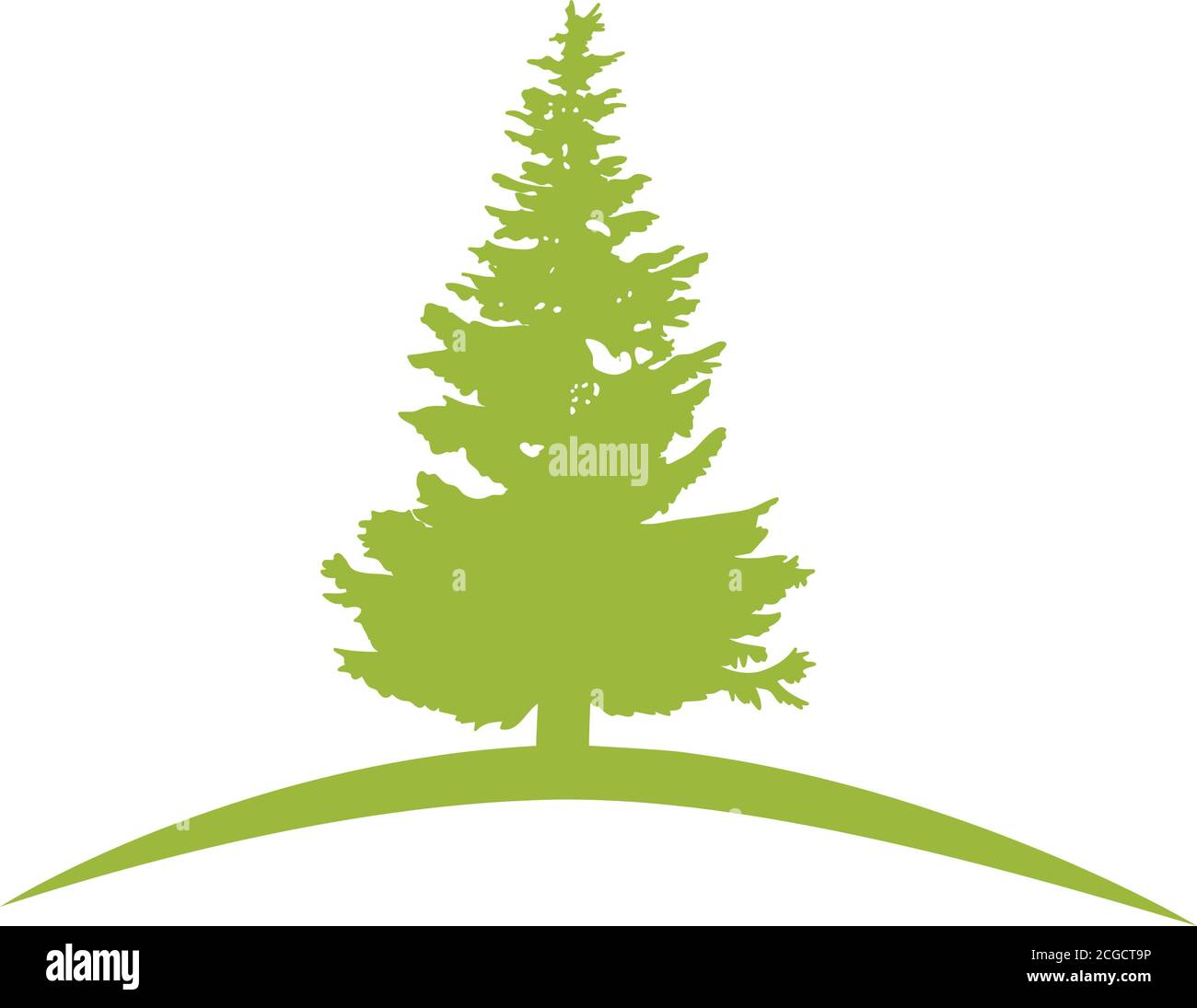 pine tree, graphiv design element Stock Vector Image & Art - Alamy