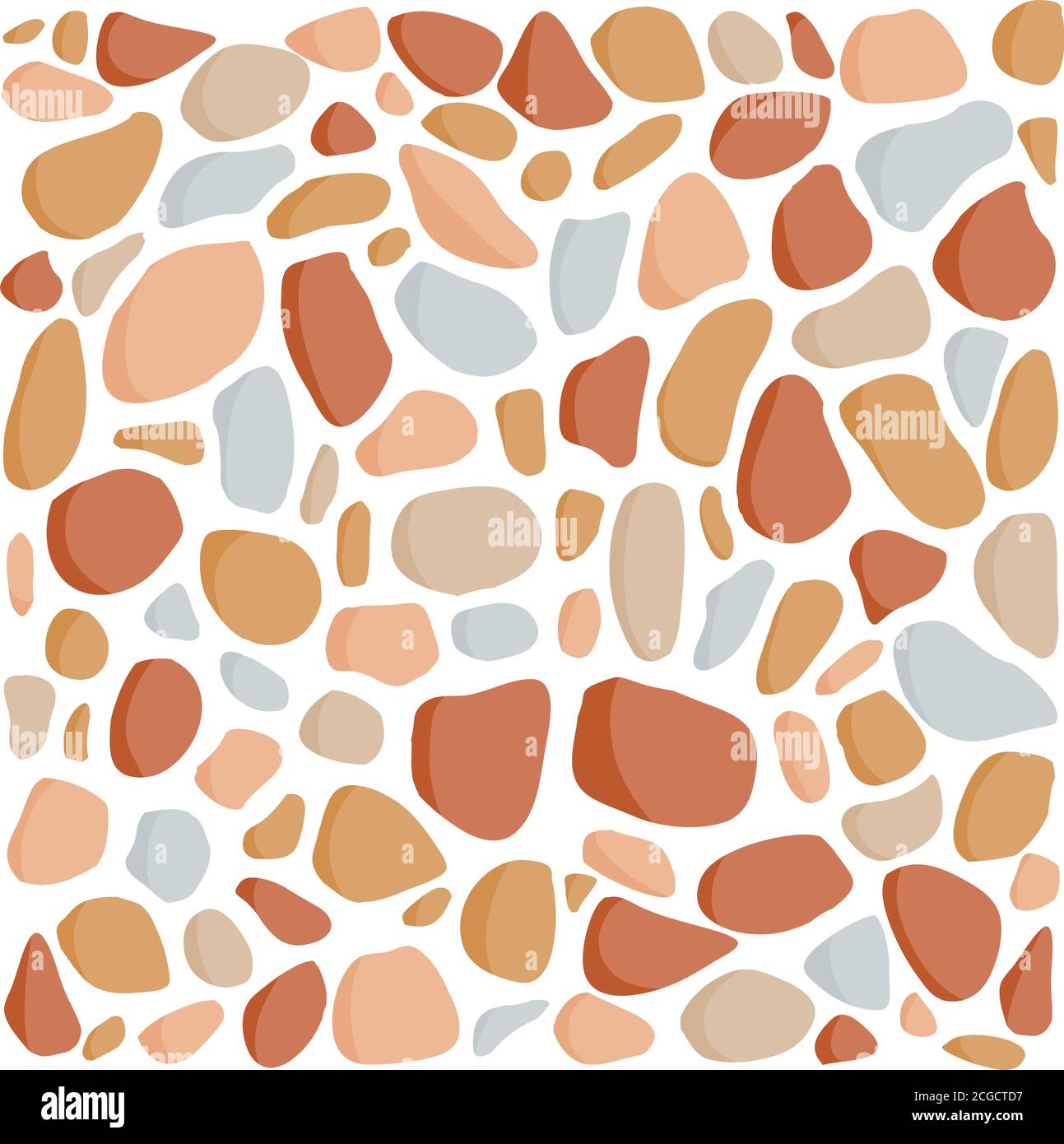 Background gray pebbles Stock Vector Images - Alamy