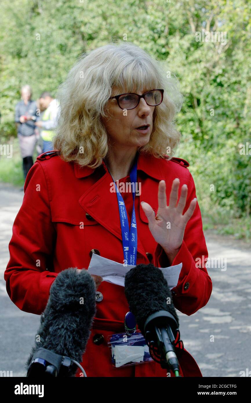 Headteacher at the henry beaufort school hi-res stock photography and ...
