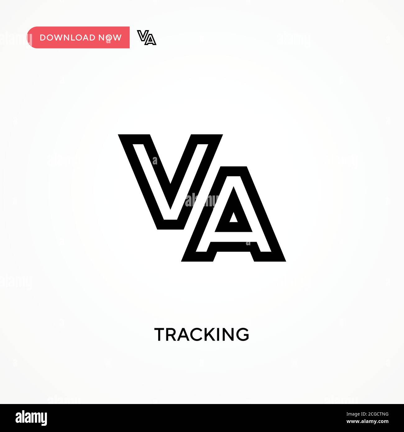 Tracking Simple vector icon. Modern, simple flat vector illustration ...
