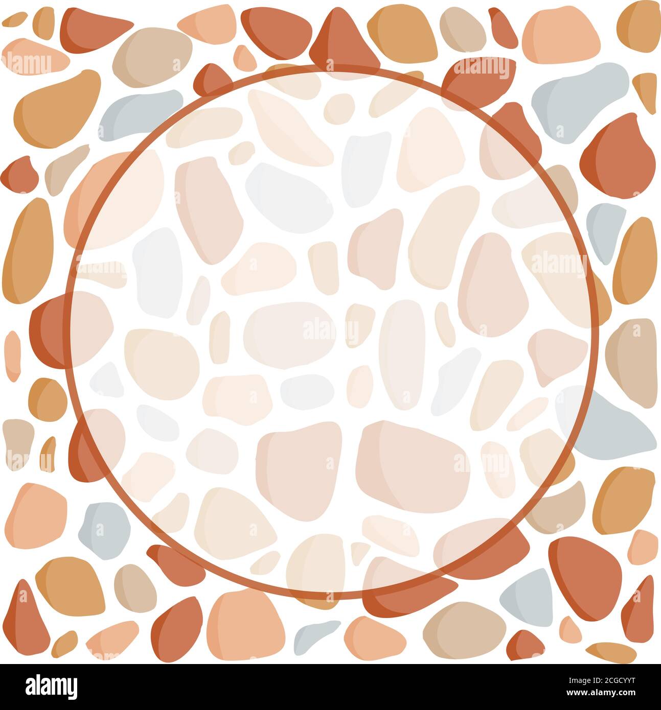 pebbles, label vector background Stock Vector Image & Art - Alamy
