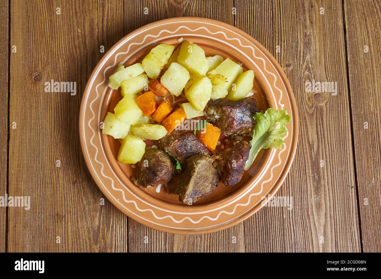 Boodog - Mongolian cuisine dish of barbecued goat or Tarbagan marmot ...