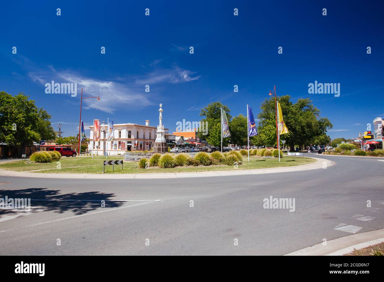Mansfield Town Centre Stock Photo - Alamy