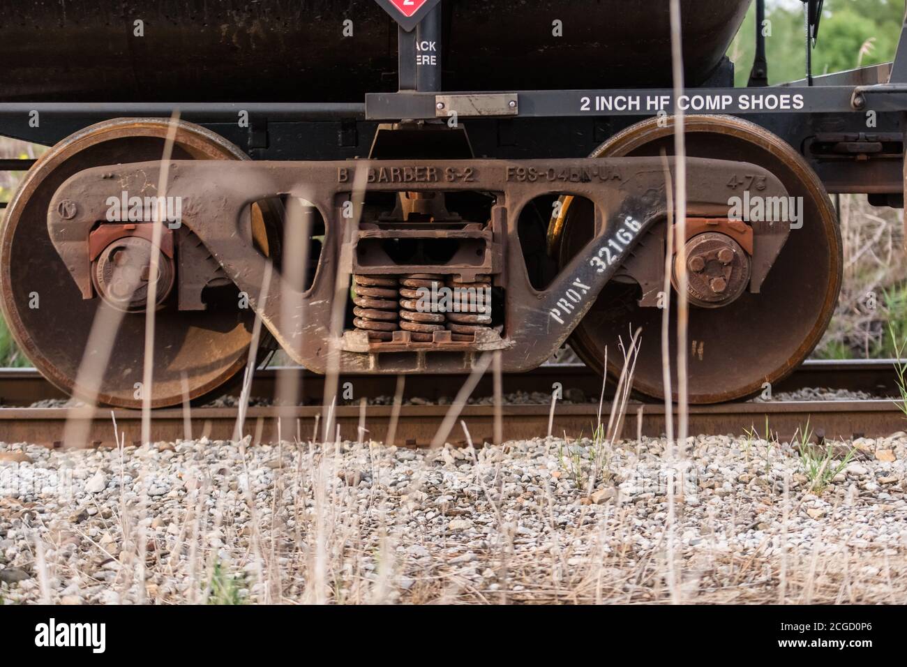 Railroad freight car wheels hi-res stock photography and images - Alamy