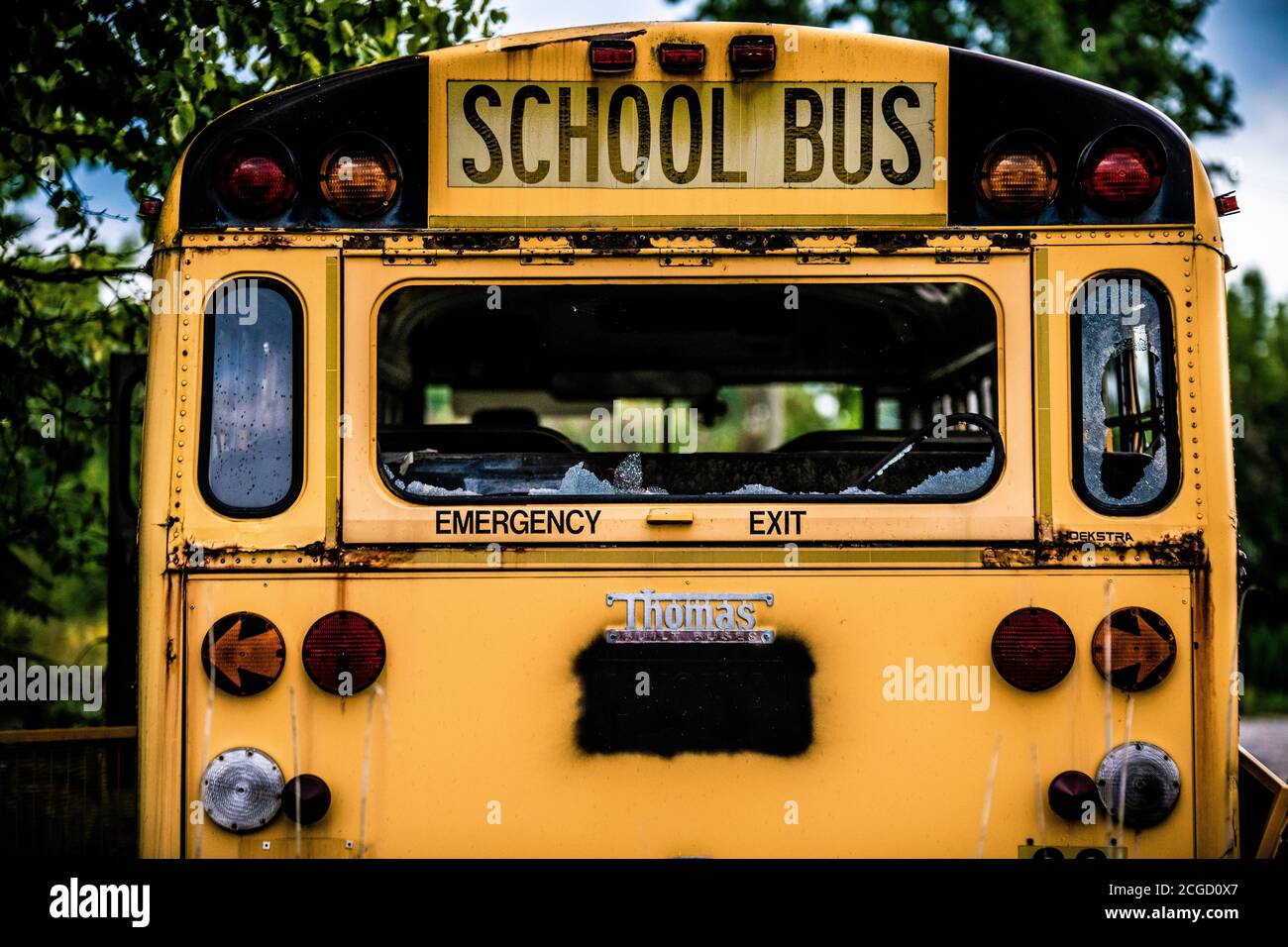 School bus accident school buses hi-res stock photography and images ...