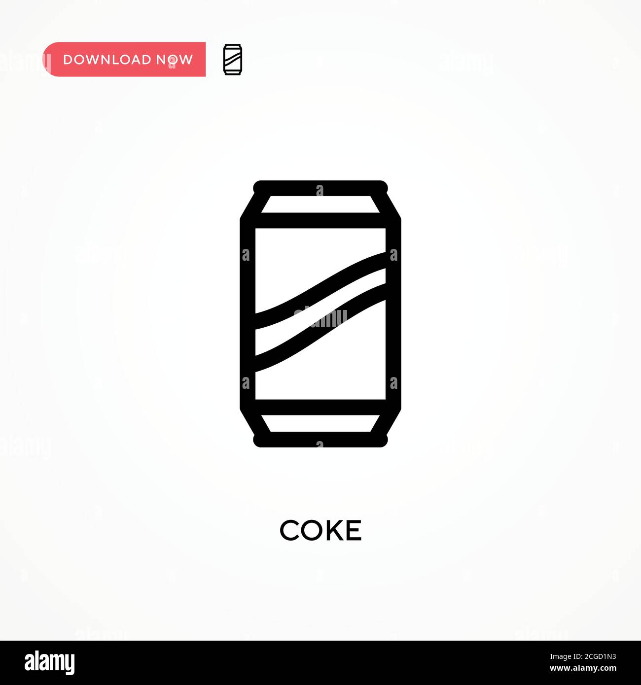 Coke glass Stock Vector Images - Alamy