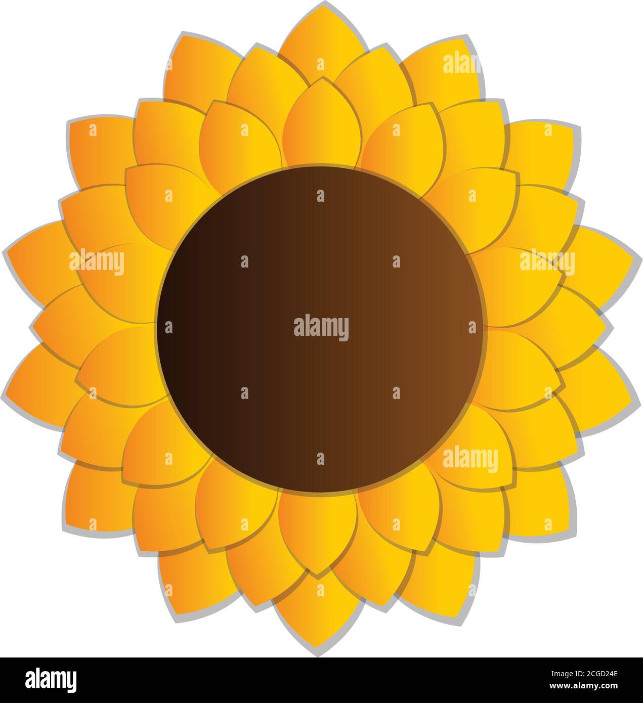 flower ,cut out style, vector graphic design element Stock Vector Image ...