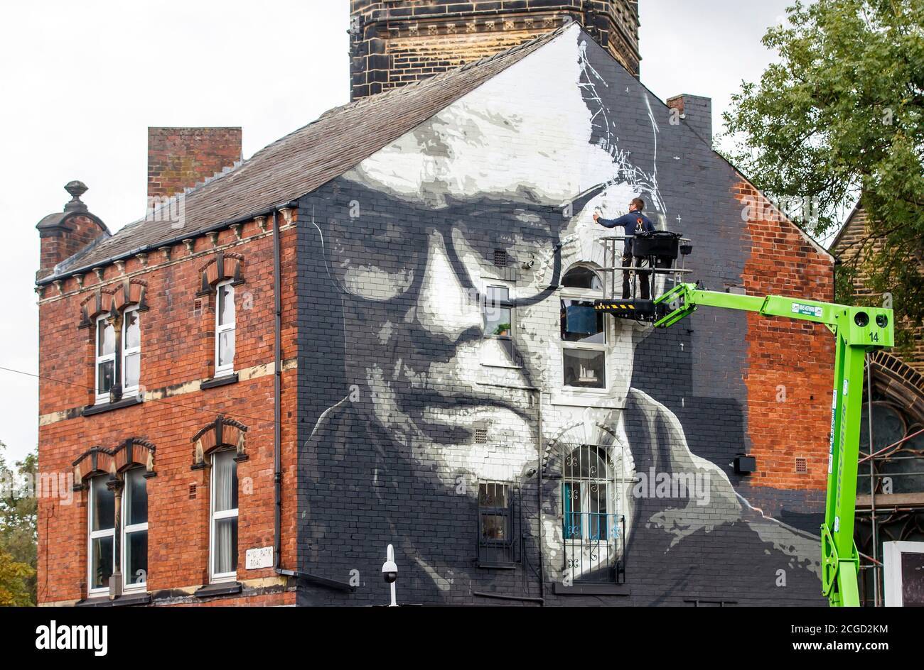 Marcelo bielsa mural hi-res stock photography and images - Alamy