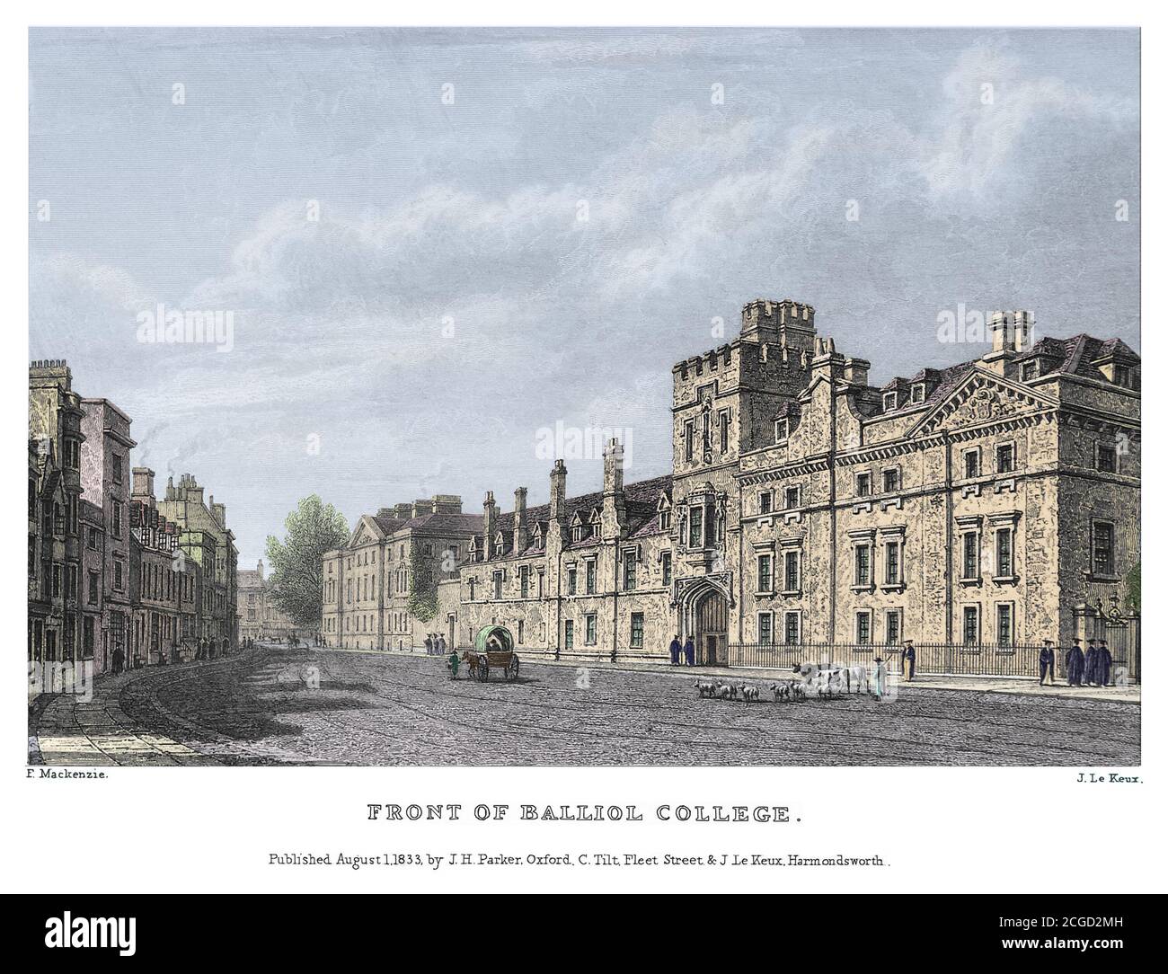 Balliol College Oxford Stock Photo - Alamy