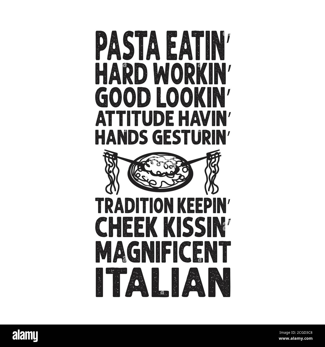 Pasta Quote and Saying good for print. Pasta Eating hard working good ...