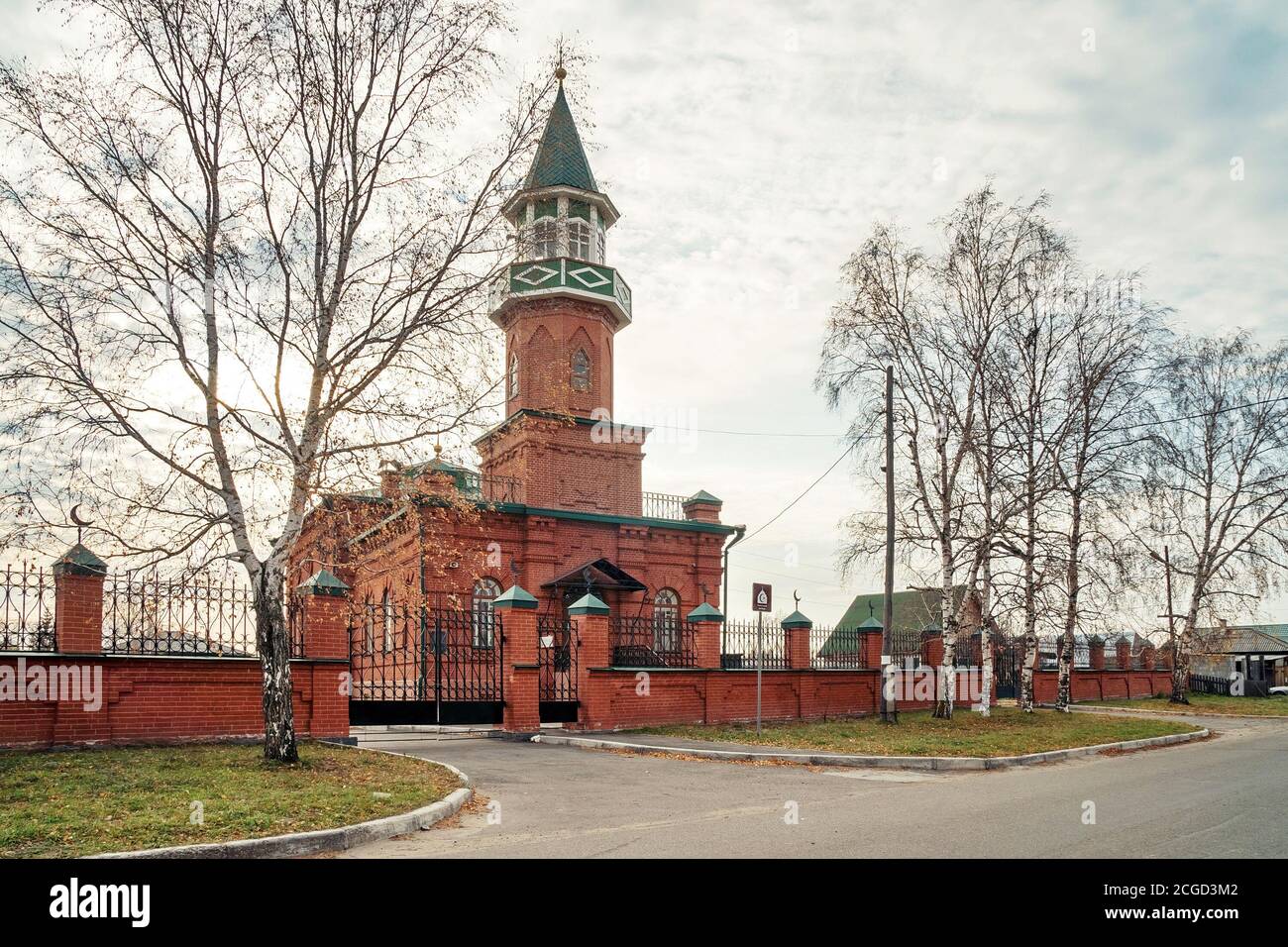 Ancient Tatar mosque (1892), a monument of cult Muslim architecture of ...