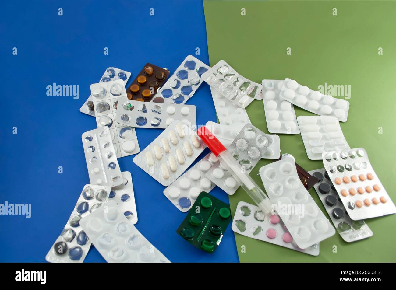 Empty blister pack tablets hi-res stock photography and images - Alamy