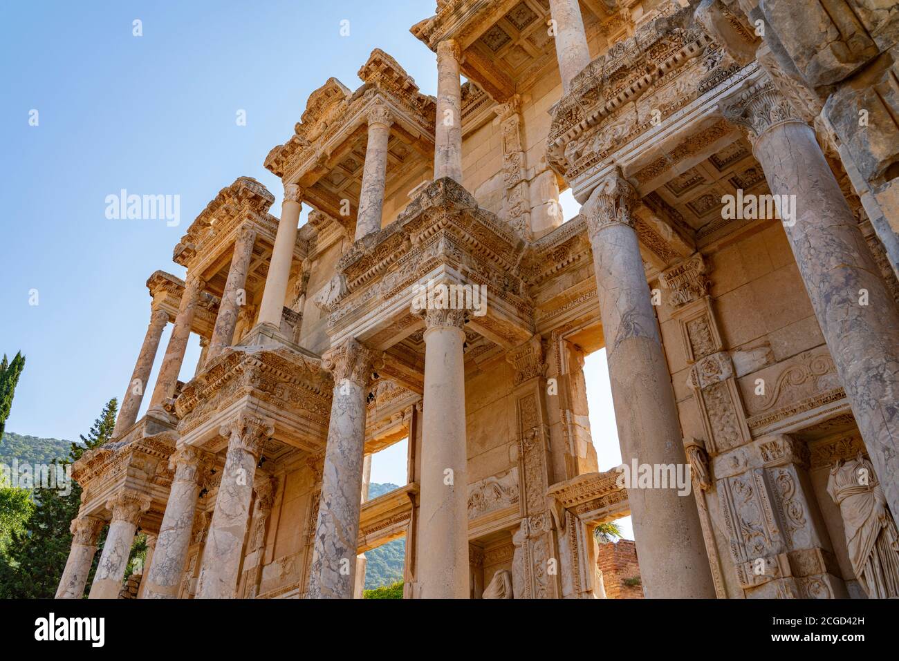Library of Celsus in Ephesus Ancient City in Turkey Stock Photo - Alamy