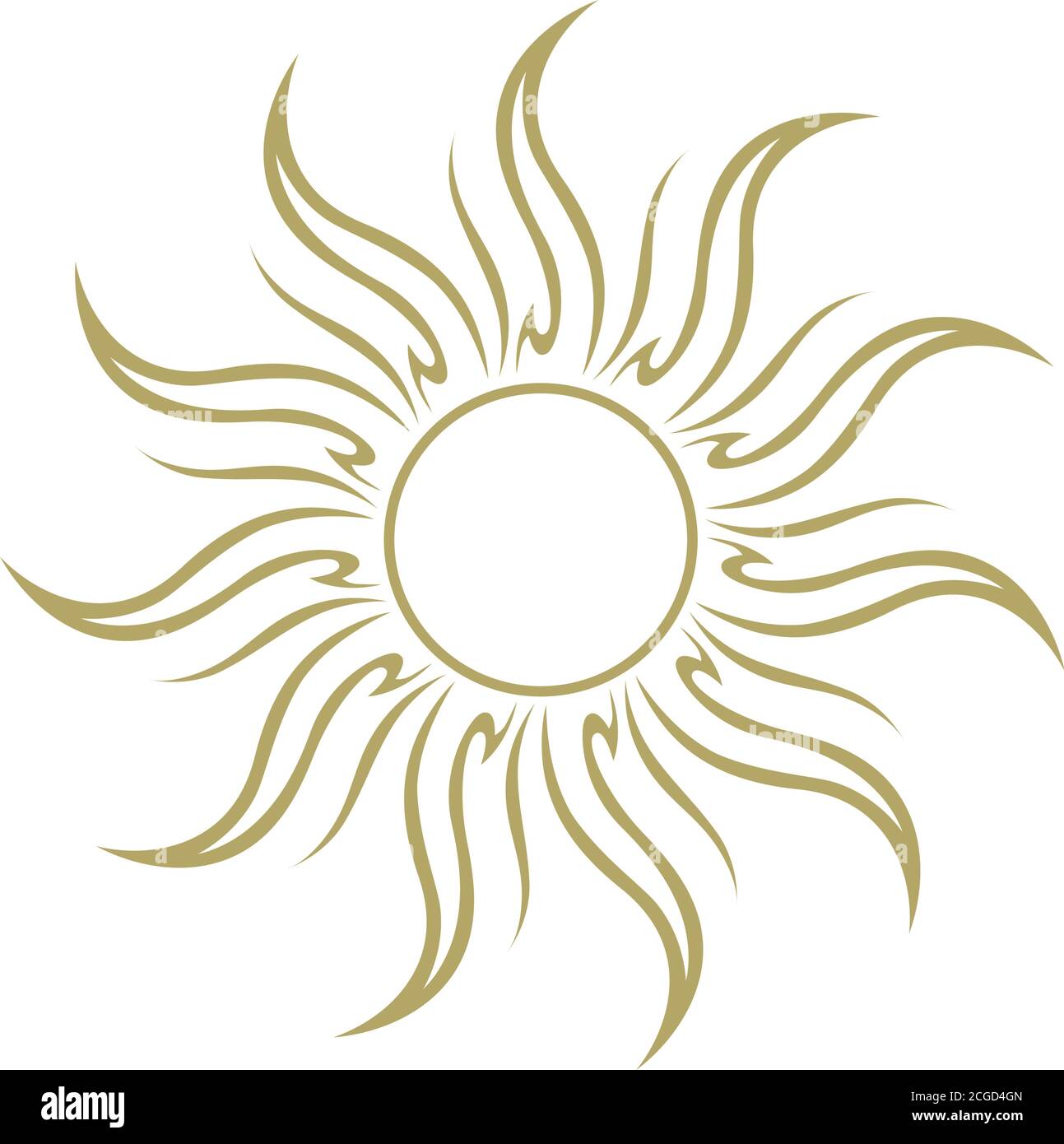 Sunset sky gold Cut Out Stock Images & Pictures - Alamy