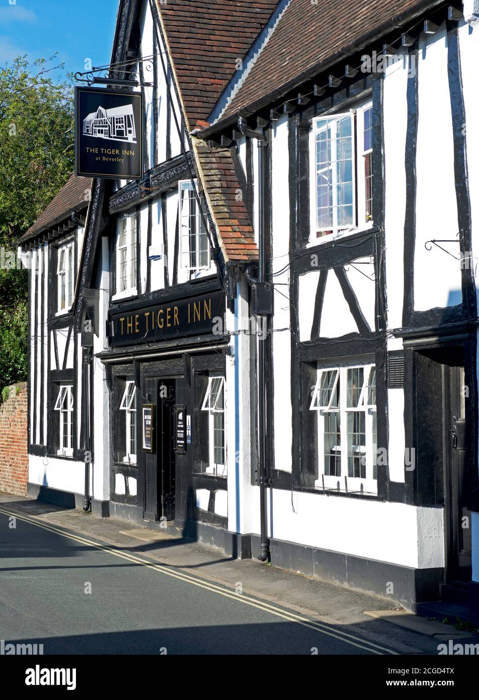 The Tiger Inn, Beverley, East Yorkshire, England UK Stock Photo - Alamy